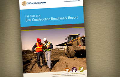The 2016 CLA Civil Construction Benchmark Report Explores Industry ...