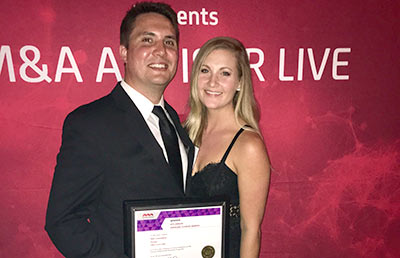 CLA's Lounsbery Receives M&A Advisor’s Emerging Leaders Award : Media ...