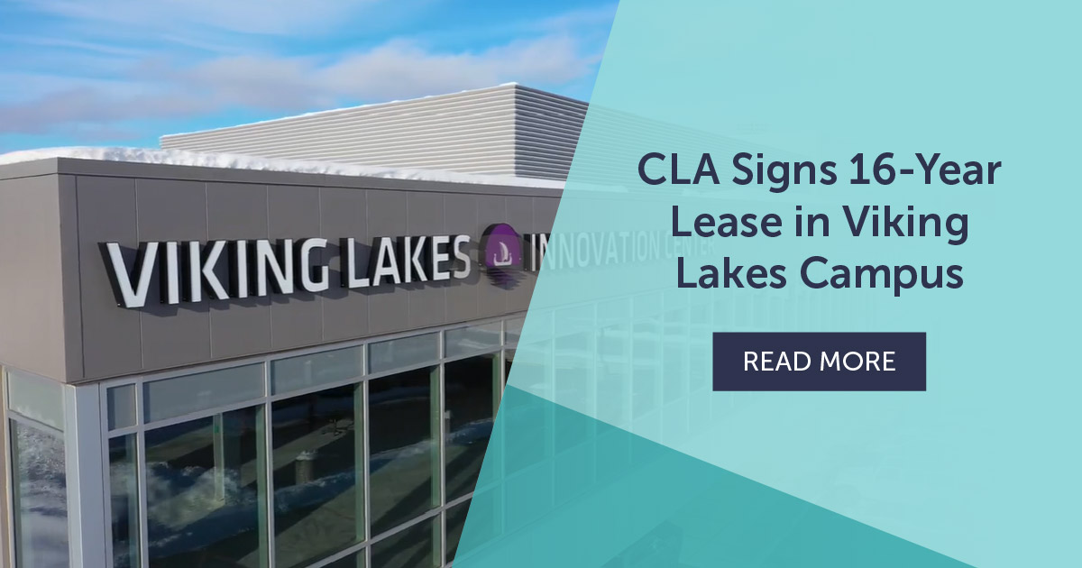CLA Signs 16-Year Lease in Viking Lakes Campus