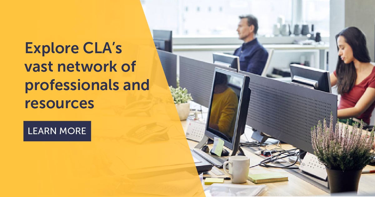 Wealth Advisory, Digital, Audit, Tax, Consulting, Outsourcing: CLA Services