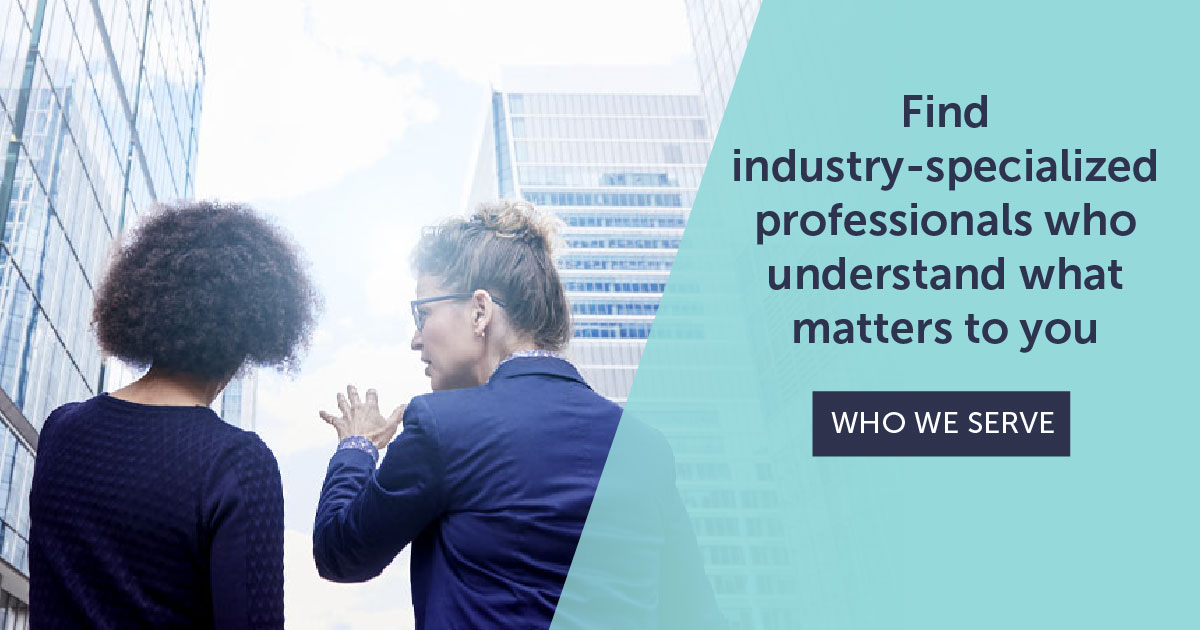 Industries We Serve: CLA