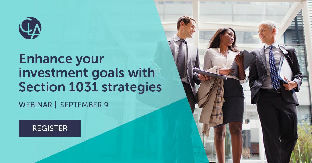 Real Estate Tax Strategies for Section 1031 Exchanges: CLA