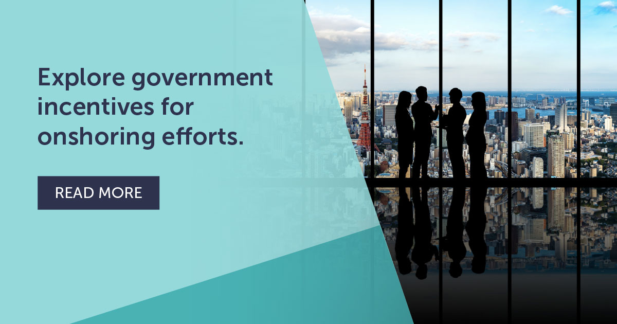 Strategic Response to Tariffs: Explore Onshoring Incentives: CLA