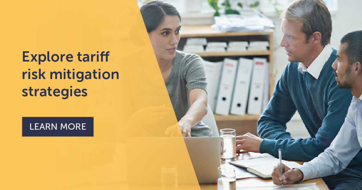 CLA Outlook - Tariff Risk Mitigation