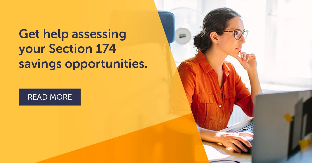 Section 174 Expensing: New Small Business Opportunity: CLA