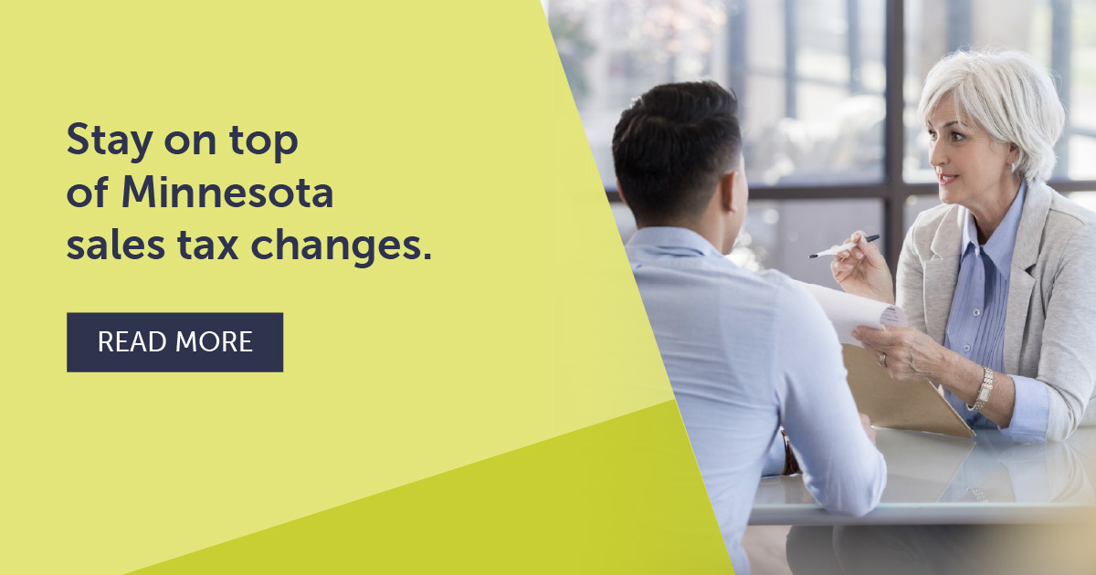 Minnesota Considers Sales Tax on Professional Services: CLA