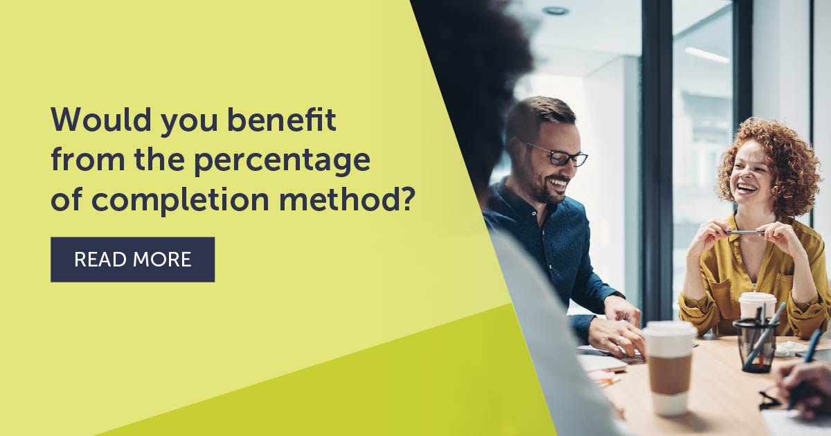 The Percentage of Completion Method: Improve Insights: CLA
